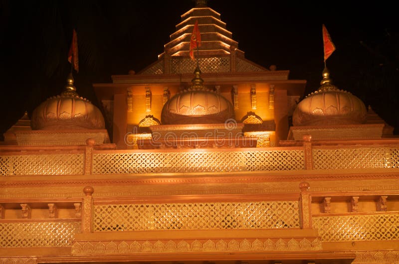 Beautiful Hindu Temple stock image. Image of rural, nature - 1793631