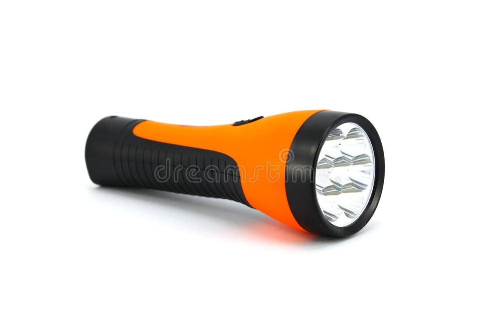 Orange torch stock photo. Image of bulb, orange, tool - 17275376