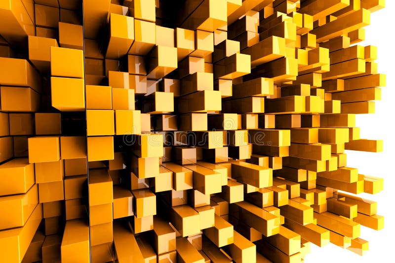 Orange Towers stock illustration. Illustration of technology - 17272148