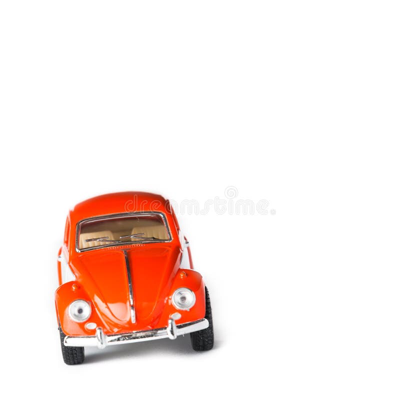 Orange toy car editorial stock photo. Image of isolated - 65765668