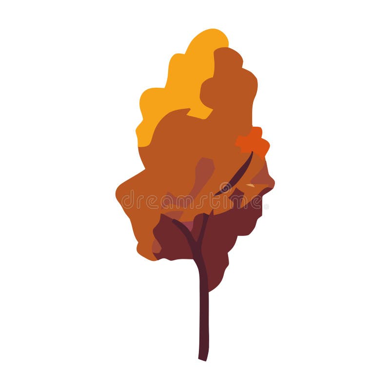 Orange tree design stock vector. Illustration of natural - 273202009