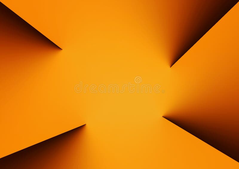 Orange Triangle Gradient Color Background, Embossed and Dent Patterns ...