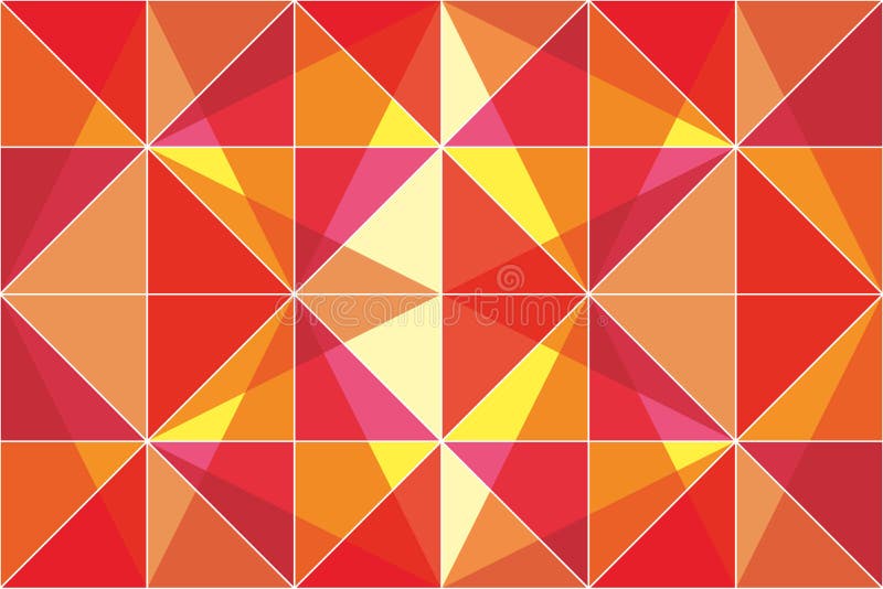 Orange Triangles - Abstract Vector Background Stock Vector ...