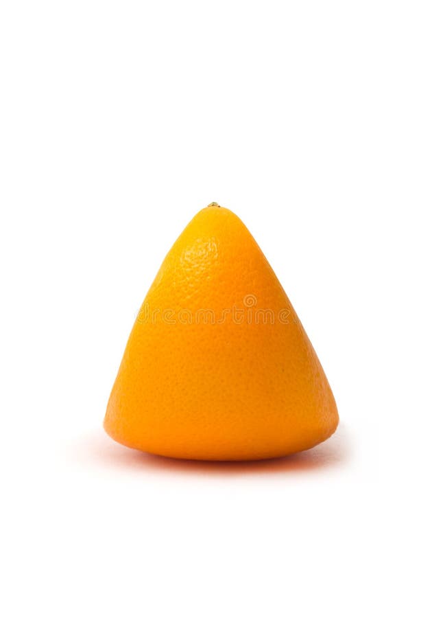 Orange triangular stock image. Image of drink, detail - 24389339
