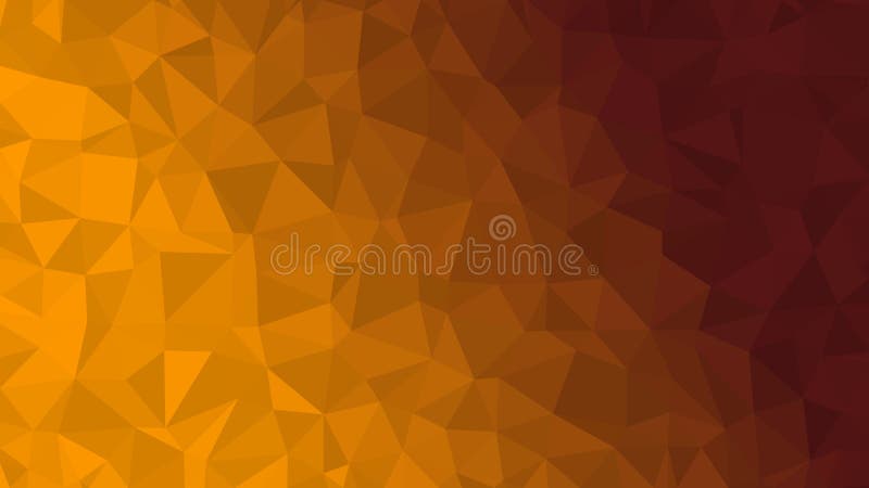 Orange Triangular Low Poly, Mosaic Pattern Background, Vector Illustration Graphic, Creative ...
