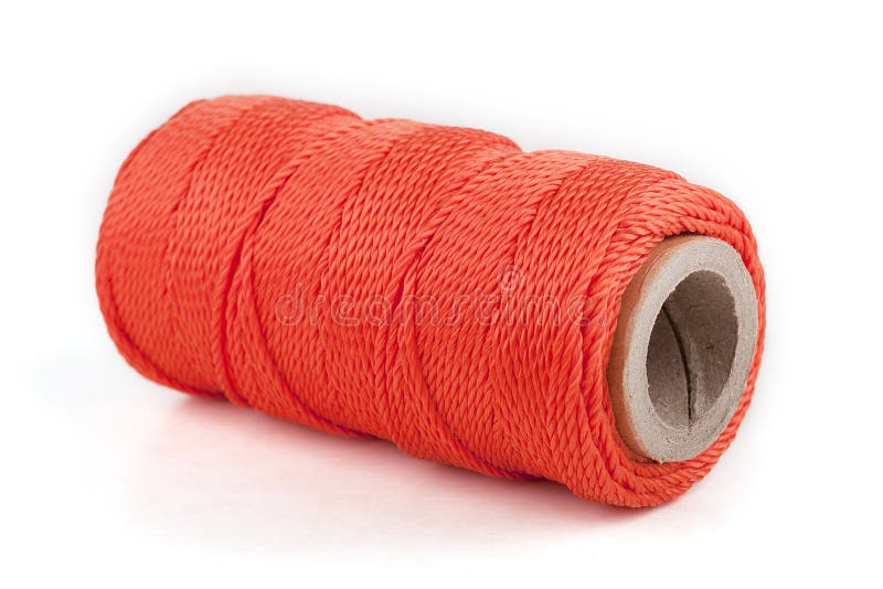 Orange Utility Construction Lift Stock Photo - Image of clouds, blue ...