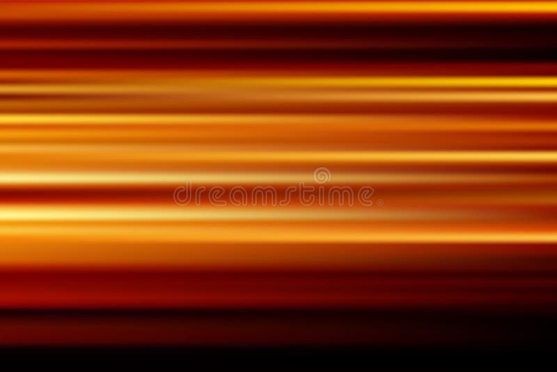 Orange Vector Abstract Speed Motion Blur of Night Lights in the Stock ...