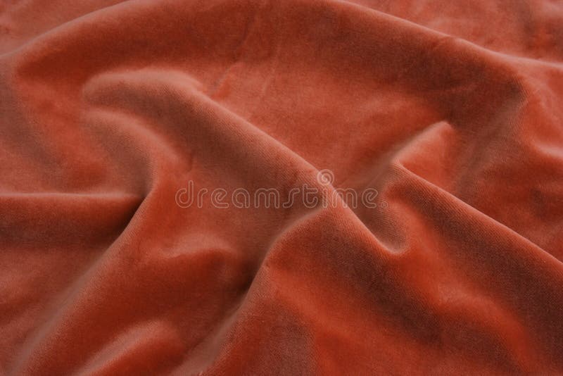 Orange velvet fabric stock photo. Image of velvet, velour - 660660