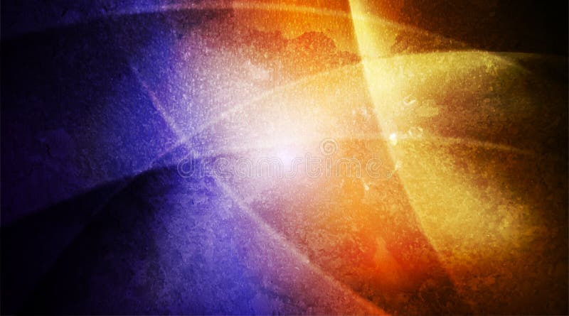 Orange Violet Smooth Grunge Waves Abstract Background Stock Vector ...