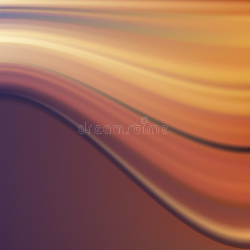 Orange Violet Wave. Abstract Background Stock Vector - Illustration of ...