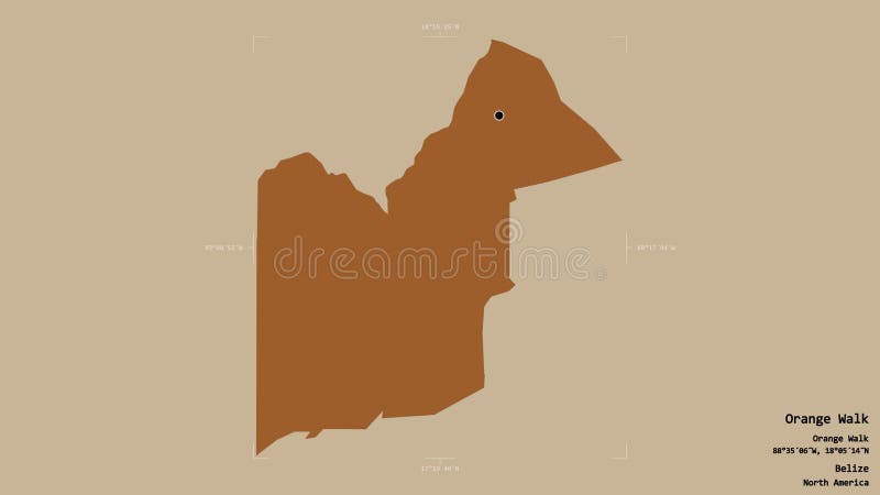 Orange Walk of Fame Star on Celebrity Boulevard Icon Isolated on Green ...