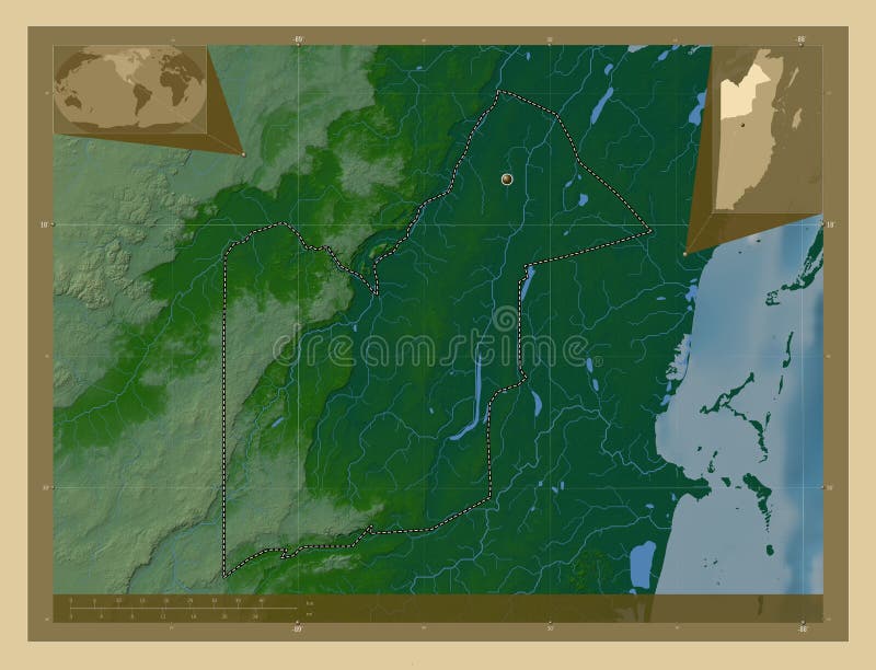 Orange Walk, Belize. Physical. Capital Stock Photo - Image of nature ...