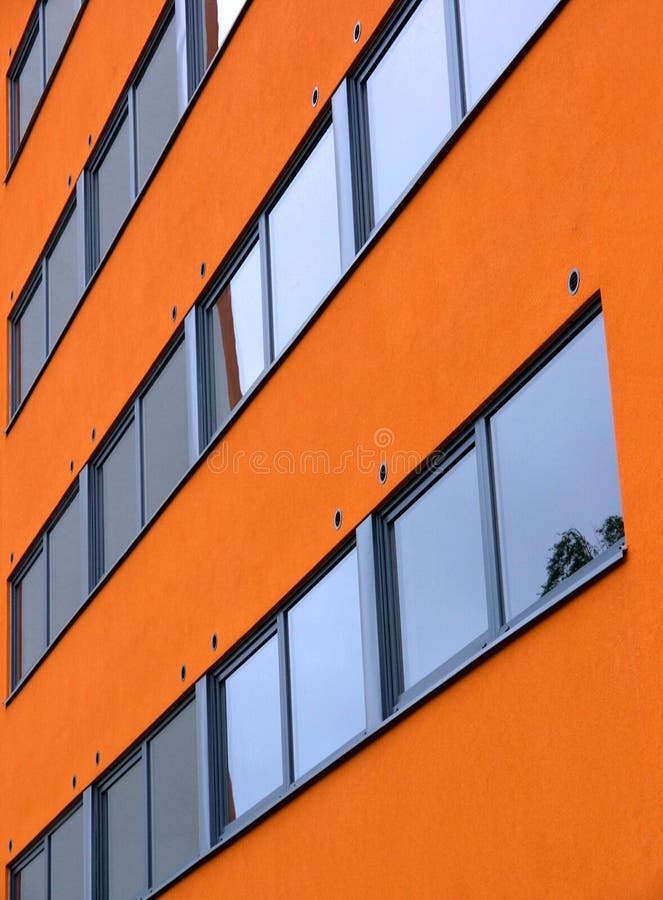 Orange Wall Texture Background Material Stock Photo - Image of ...