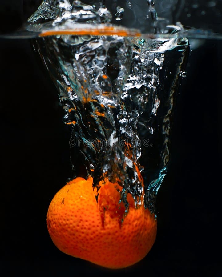 Orange in the Water Concept Stock Image - Image of wonderful, beauty ...
