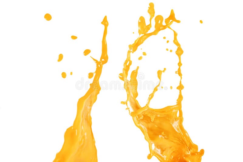 Orange Water or Juice Wave Abstract Background Stock Photo - Image of ...