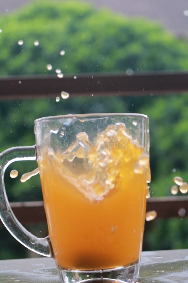 ORANGE WATER SPLASH stock photo. Image of orange, splash - 264209854