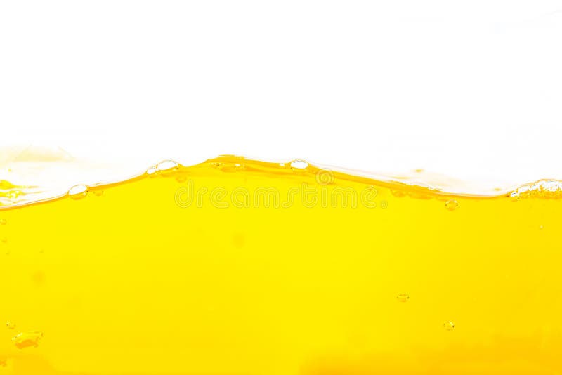 Orange Water Surface Splash and Bubbles Stock Photo - Image of juicy ...