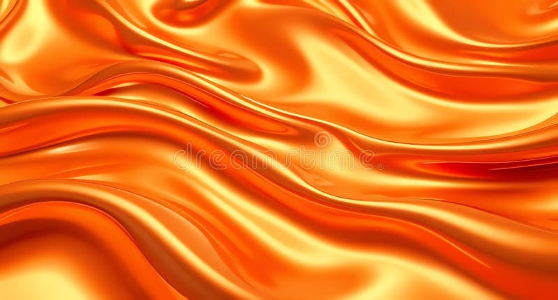 Orange Water Waves Abstract Background Stock Image - Image of waves ...