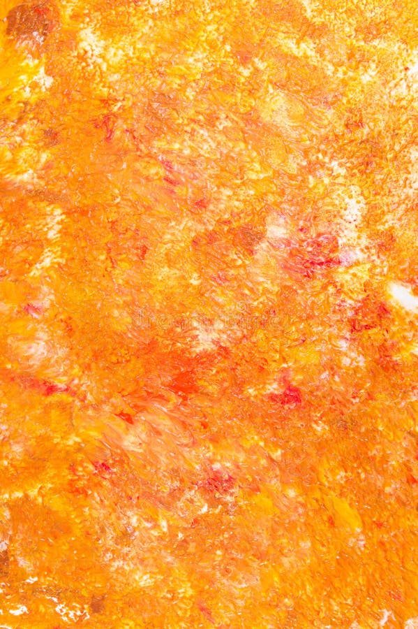 Orange Watercolor Grunge Background Pattern Stock Photo - Image of ...