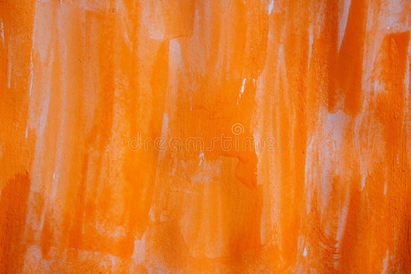 Orange Watercolor Paint Texture Stock Image - Image of graphic, colours ...