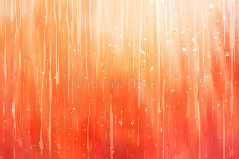 Orange Watercolor Rain Drops Background Stock Illustration ...