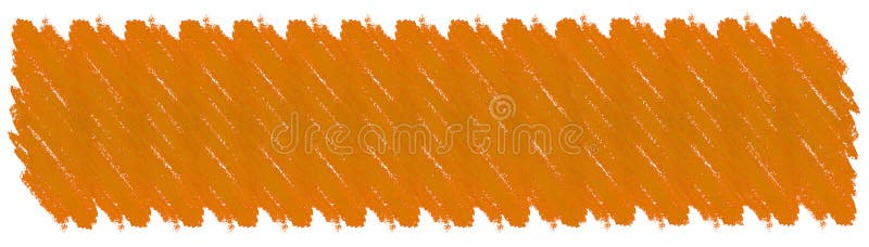 Orange Watercolor Scribble Texture. Abstract Watercolor on White ...