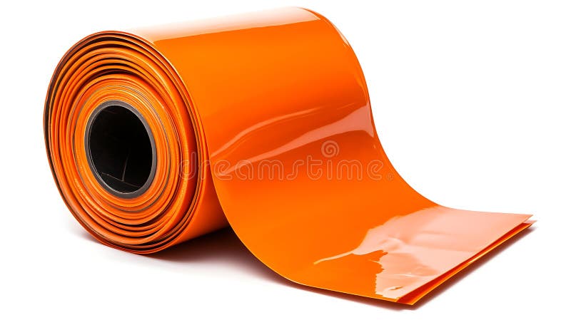 Orange Waterproof Adhesive Roll Stock Illustrations – 3 Orange ...