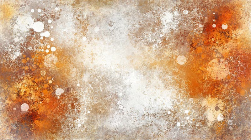 Orange White Abstract Texture Background, Splattered Paint, Design ...
