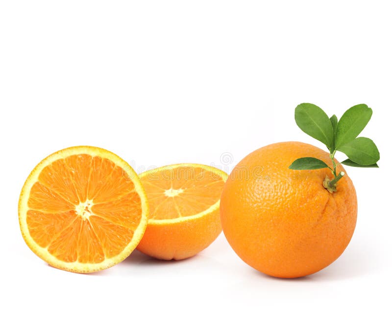 Orange on white background stock image. Image of organic - 96496923