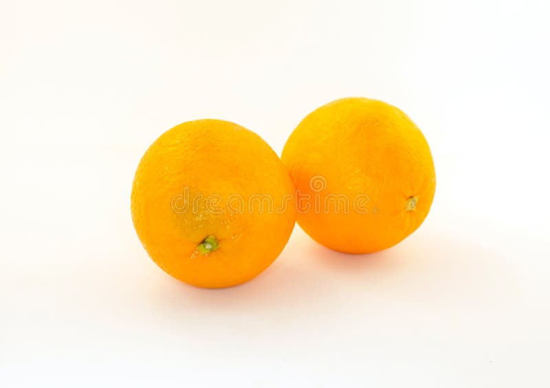 Orange on a White Background Stock Photo - Image of food, juice: 96959738