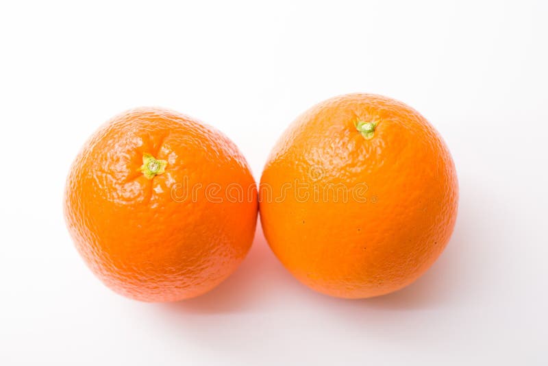 Two oranges stock photo. Image of citrus, vibrant, tasty - 106871608