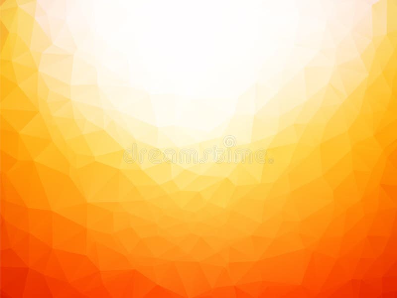 Orange White Geometric Background Stock Vector - Illustration of shape ...
