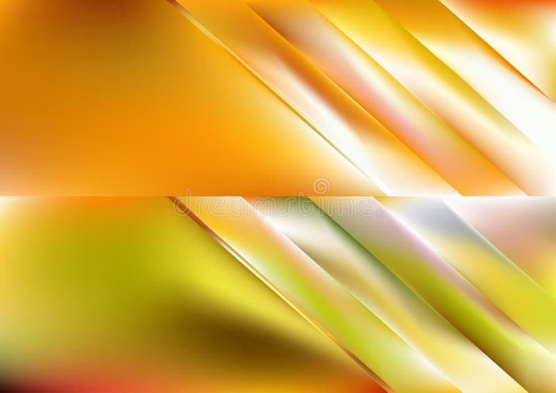 Orange White and Green Abstract Background Vector Image Stock Vector ...