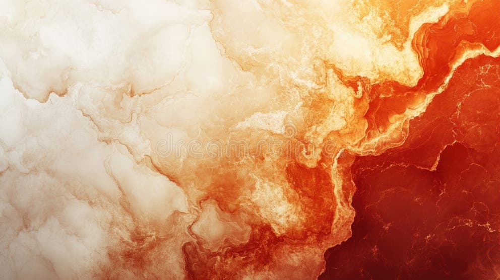 Orange and White Marble Close Up Stock Photo - Image of close, orange ...