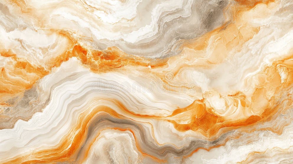 Orange and White Marble Texture Background: Elegant Design for Luxury ...