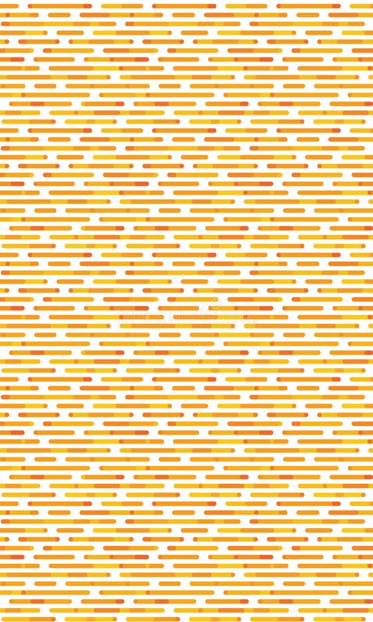 Orange and White Pattern. Vector Seamless Orange and White Pattern with ...