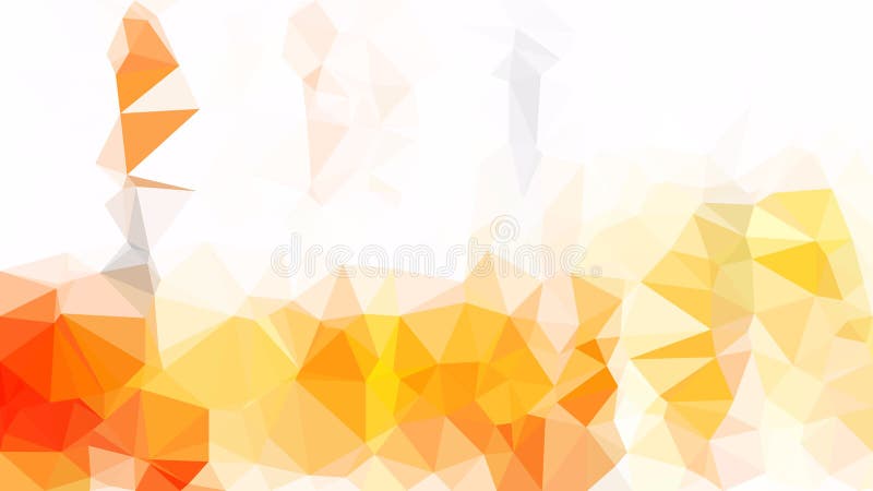 Orange and White Polygon Triangle Background Stock Vector ...