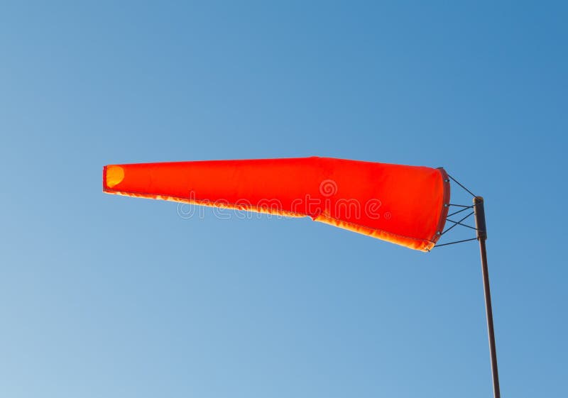 Red and Orange Wind Turbines Stock Photo - Image of generator, clean ...