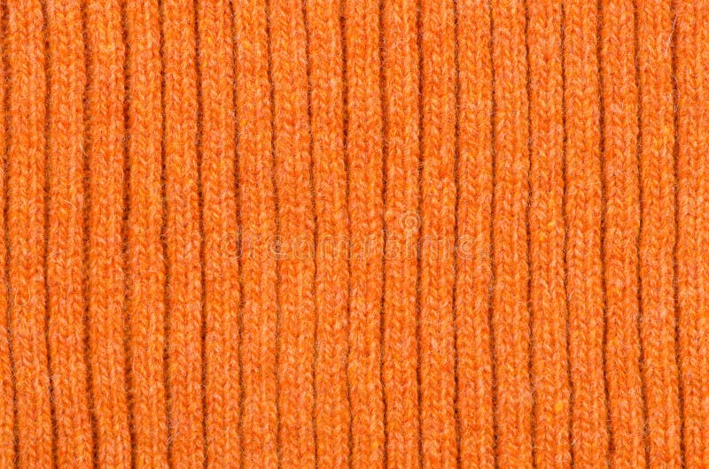 Orange woolen cloth stock photo. Image of yarn, wool - 20610432