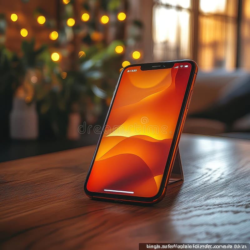 Orange and Yellow Abstract Phone Wallpaper for Modern Minimalist Design ...