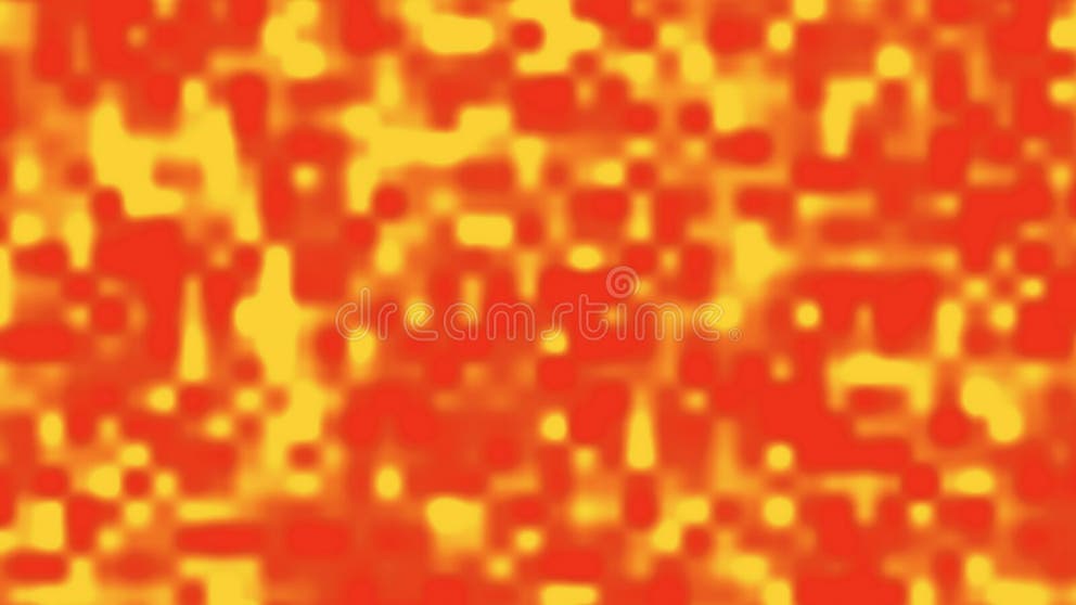 Orange and Yellow Blurry Blocks Form a Textuyellow Pattern Stock Photo ...