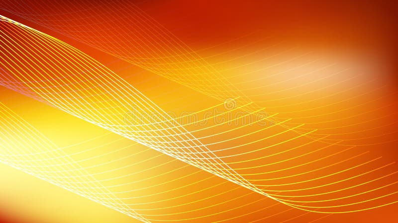 Orange Yellow Line Background Beautiful Elegant Illustration Graphic ...