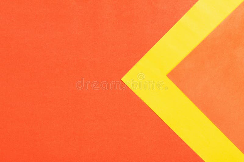 Orange and Yellow Paper Background Stock Photo - Image of minimalism ...