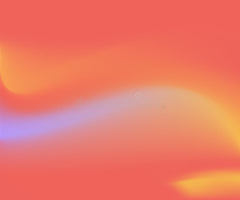 Orange Yellow Purple Gradient Abstract Background, Vector Illustration ...
