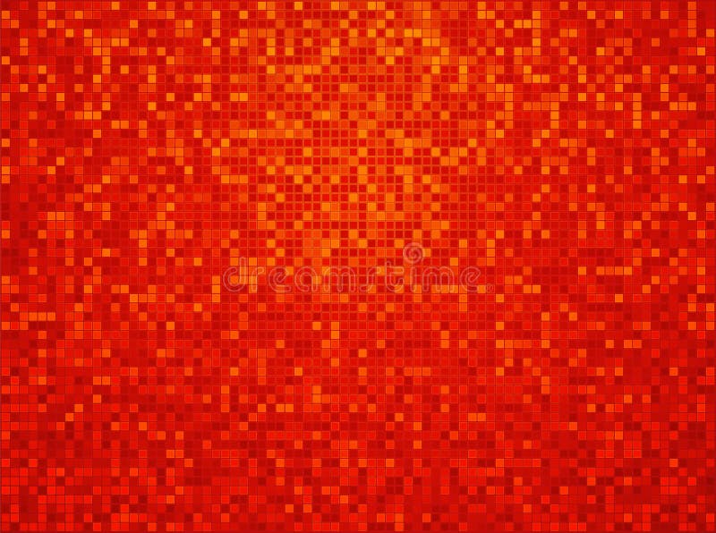 Orange Yellow Red Checkered Background Stock Vector - Illustration of ...