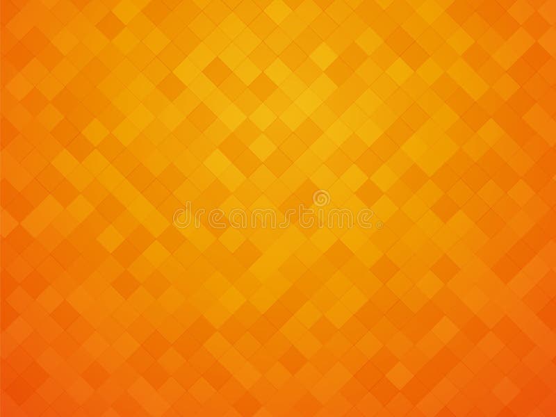 Orange yellow tiles stock vector. Illustration of concept - 65762257