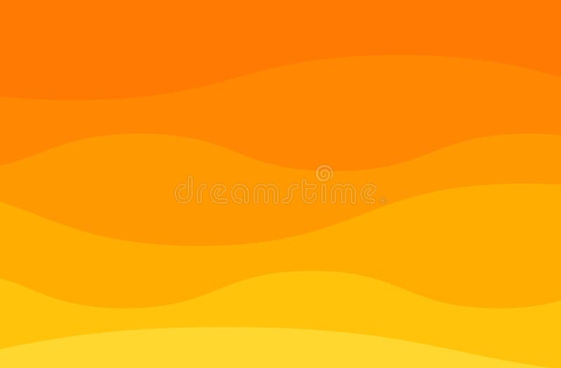 Orange Zigzag Wave Line. Aque Graphic, Abstract Background Stock Vector ...