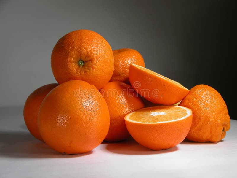Fresh oranges stock image. Image of contrast, orange, healthy - 2141