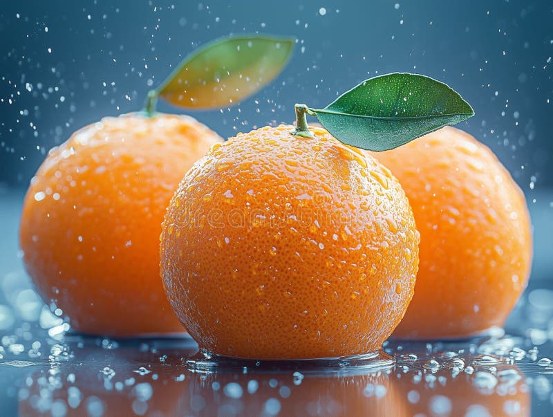 Orange Drop: Backlit Shadow Glow Stock Illustration - Illustration of ...