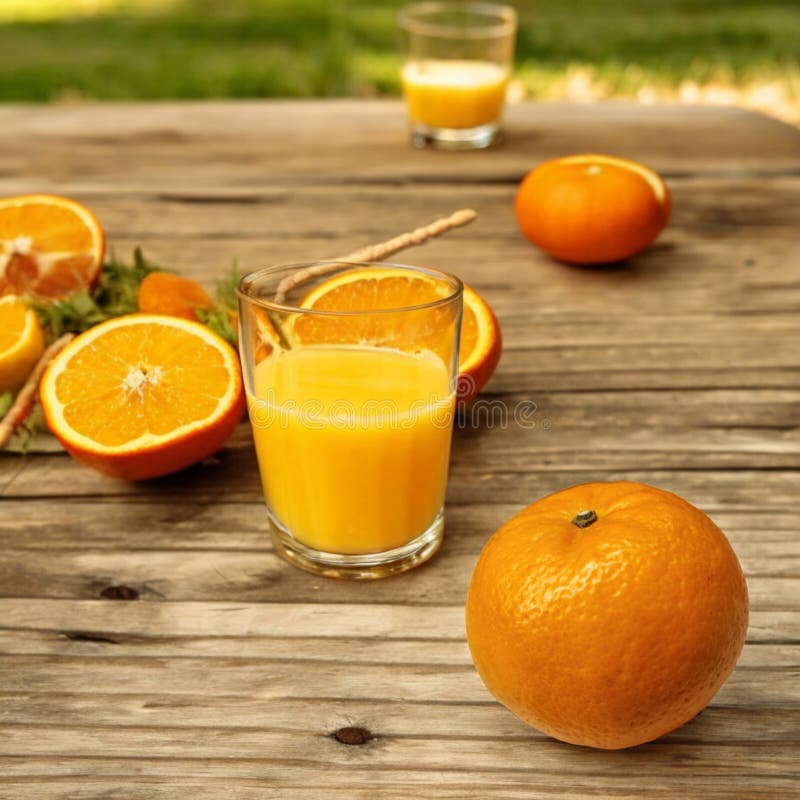Orange with Decorated Multiple Background for Fresh Fruit and Healthy ...